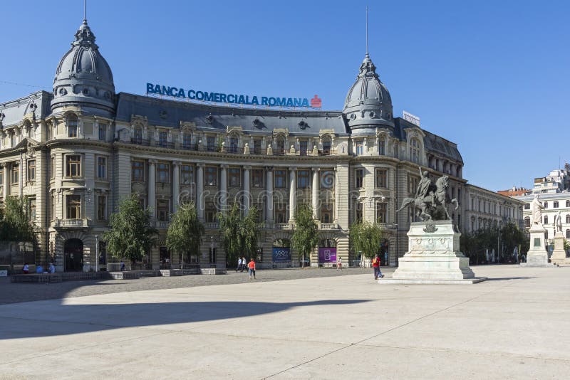 University Square in City of Bucharest, Romania Editorial Photography ...