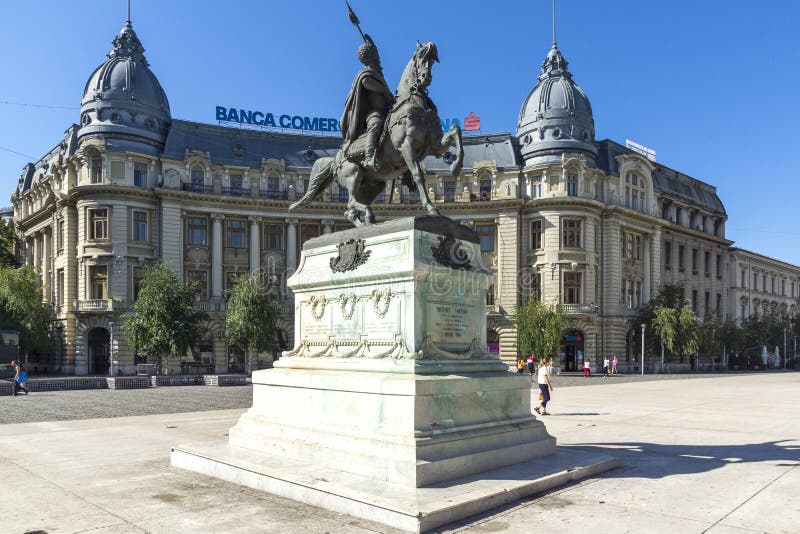University Square in City of Bucharest, Romania Editorial Stock Photo ...
