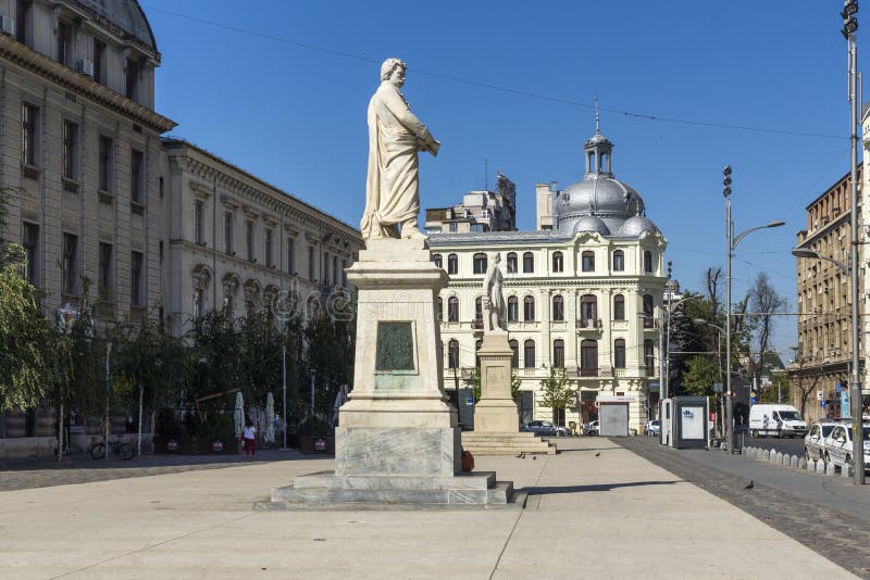 University Square in City of Bucharest, Romania Editorial Photo - Image ...