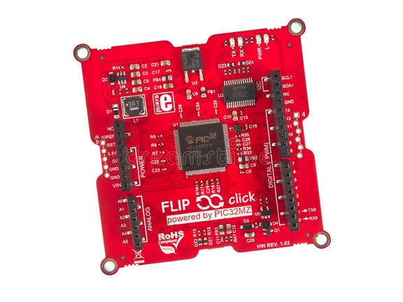 Bucharest, Romania - 11 12 2020: Flip&Click PIC32MZ is an Arduino ...