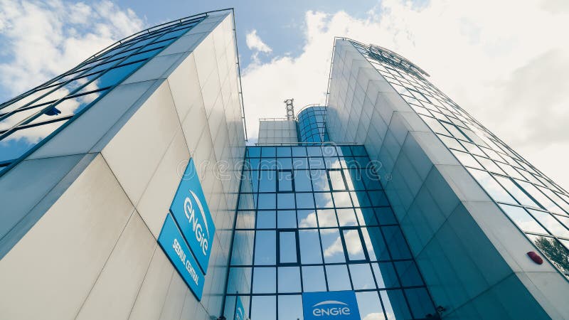 Bucharest, Romania: Engie Headquarter Office Building. Editorial ...