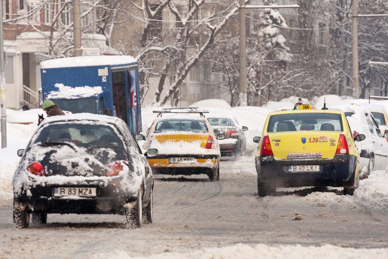 BUCHAREST ROMANIA - February 14: Weather Anomalies Editorial ...