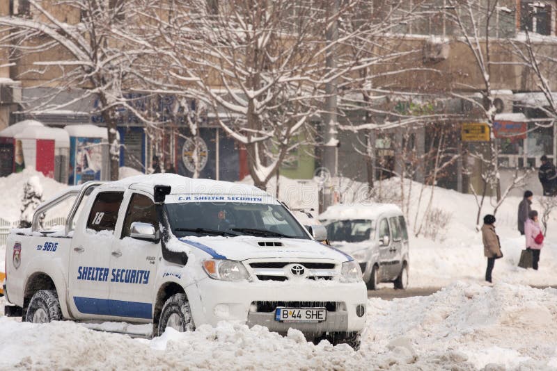 ROMANIA - JANUARY 6: Weather Anomalies Editorial Photo - Image of white ...