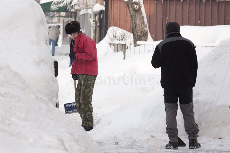 BUCHAREST ROMANIA - February 14: Weather Anomalies Editorial Stock ...