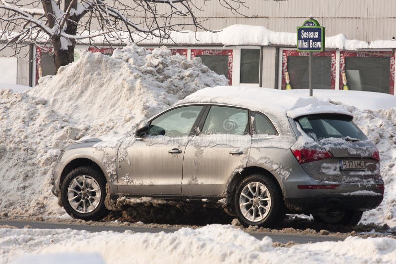 ROMANIA - JANUARY 6: Weather Anomalies Editorial Photo - Image of white ...