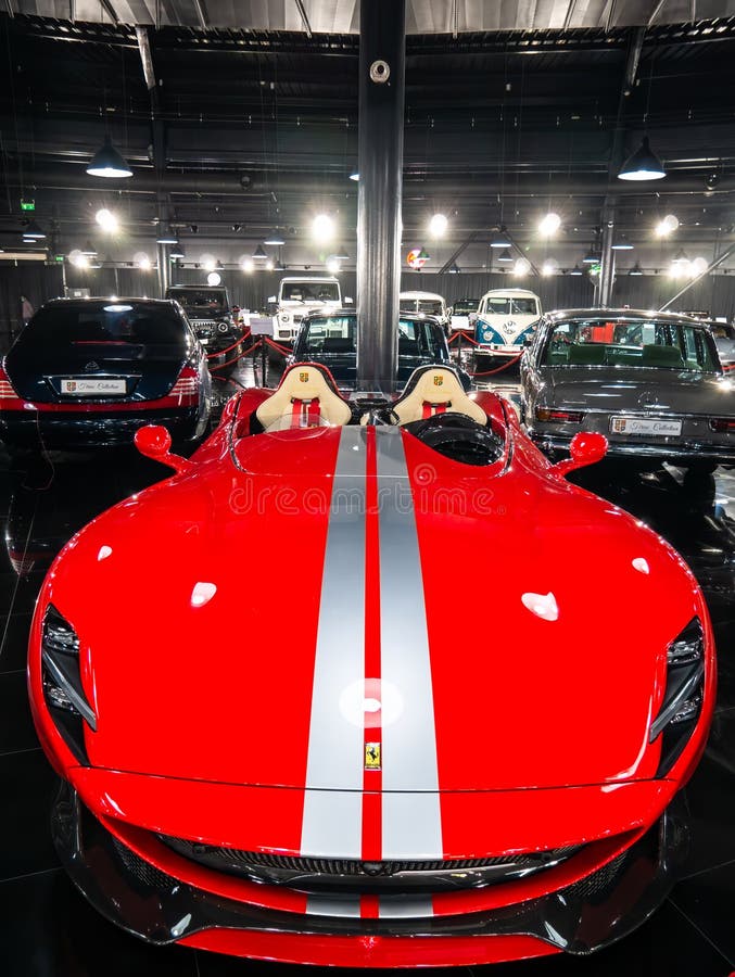 Front View with a Ferrari Monza SP2 F176 2020 Editorial Photography ...