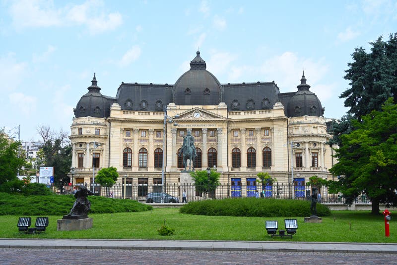 The Central University Library Carol I in Bucharest, Romania Editorial ...