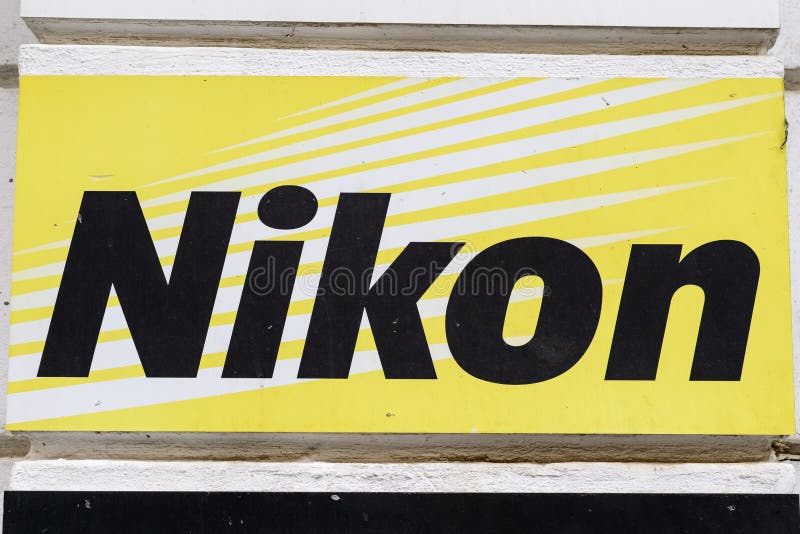 Nikon Logo editorial stock image. Image of logo, beijing - 24468014