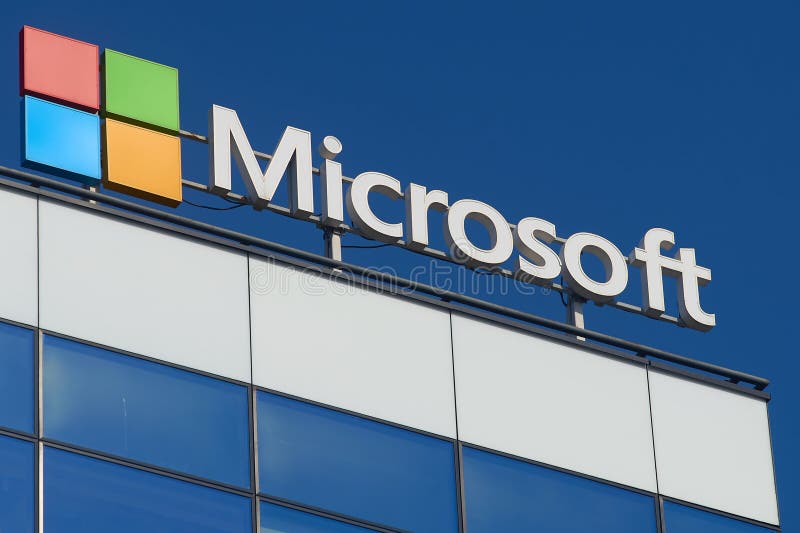 Microsoft S Headquarters in Bucharest, Romania Editorial Stock Image ...