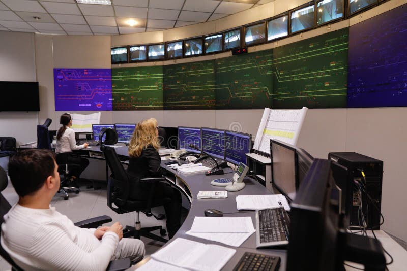 Dispatch Centre of the Bucharest Underground System during a Doors Open ...