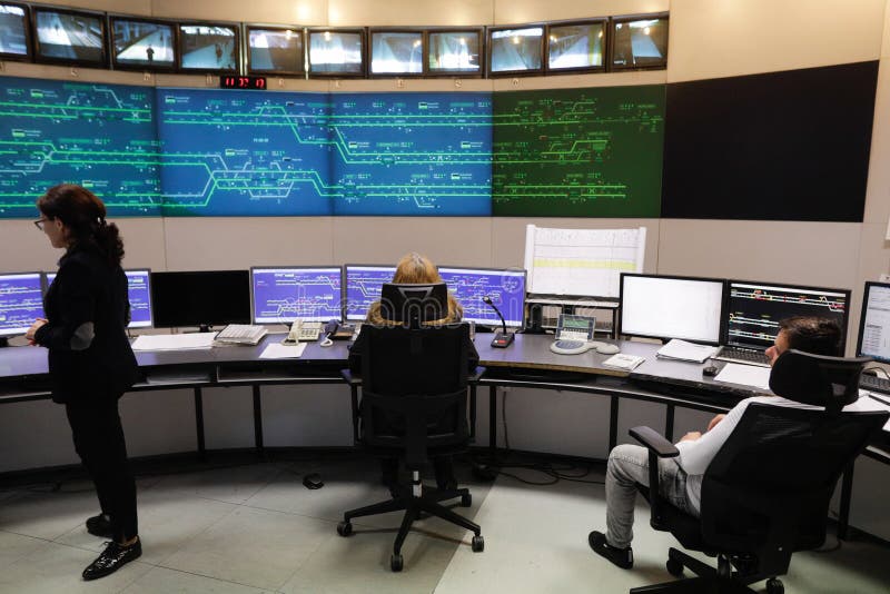 Dispatch Centre of the Bucharest Underground System during a Doors Open ...