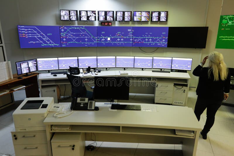 Dispatch Centre of the Bucharest Underground System during a Doors Open ...