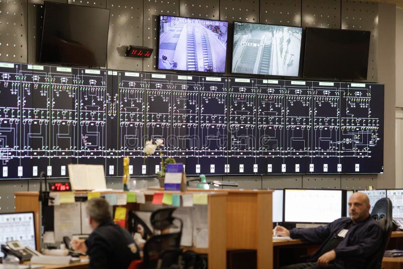 Dispatch Centre of the Bucharest Underground System during a Doors Open ...