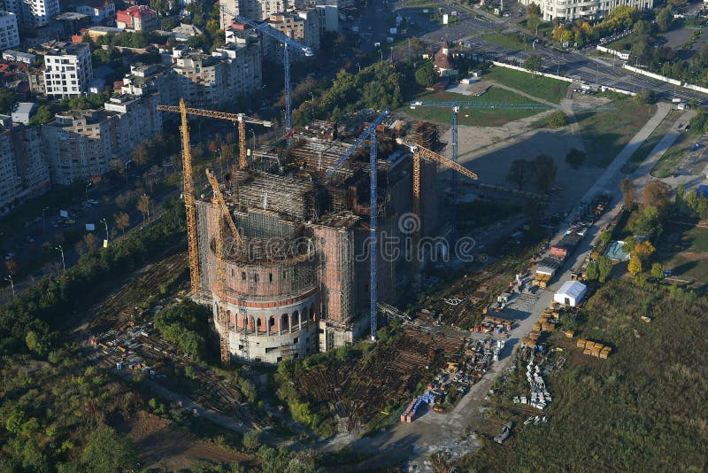 Bucharest, Romania, October 9, 2016: the Building of the Largest ...