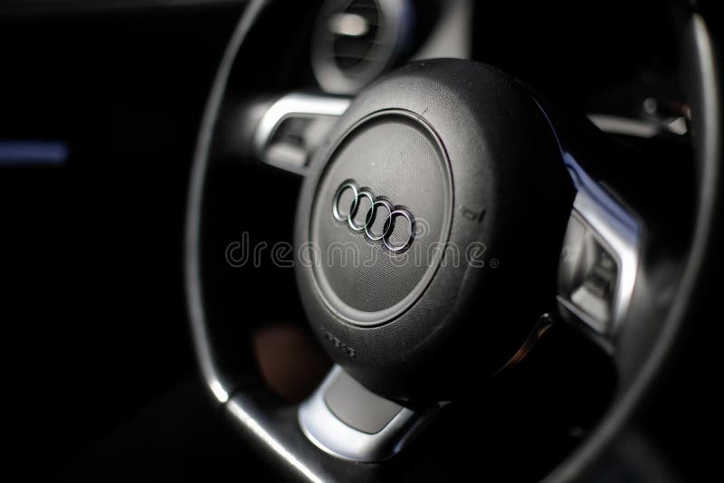 Shallow Depth of Field Selective Focus Image with the Steering Wheel of ...