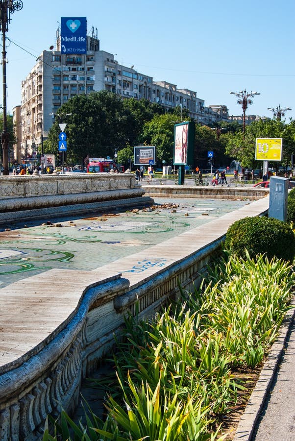 Bucharest, Romania- October 2015: VIEWS of the CITY of BUCHAREST ...