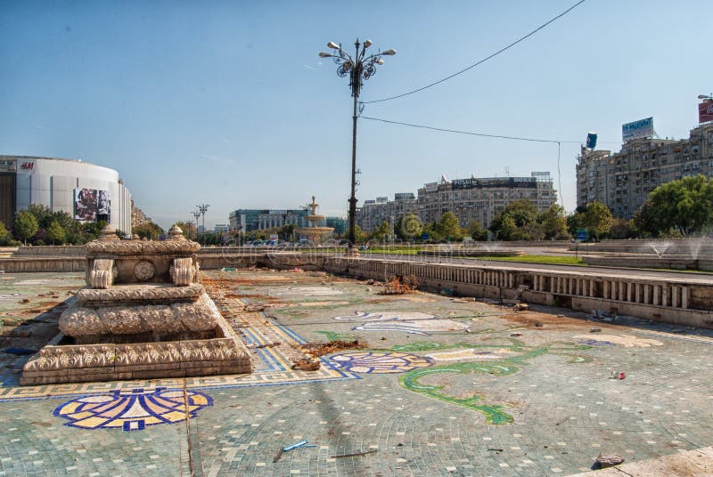Bucharest, Romania- October 2015: VIEWS of the CITY of BUCHAREST ...