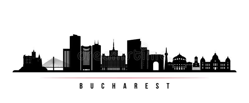 Outline Bucharest Skyline with Landmarks. Stock Vector - Illustration ...