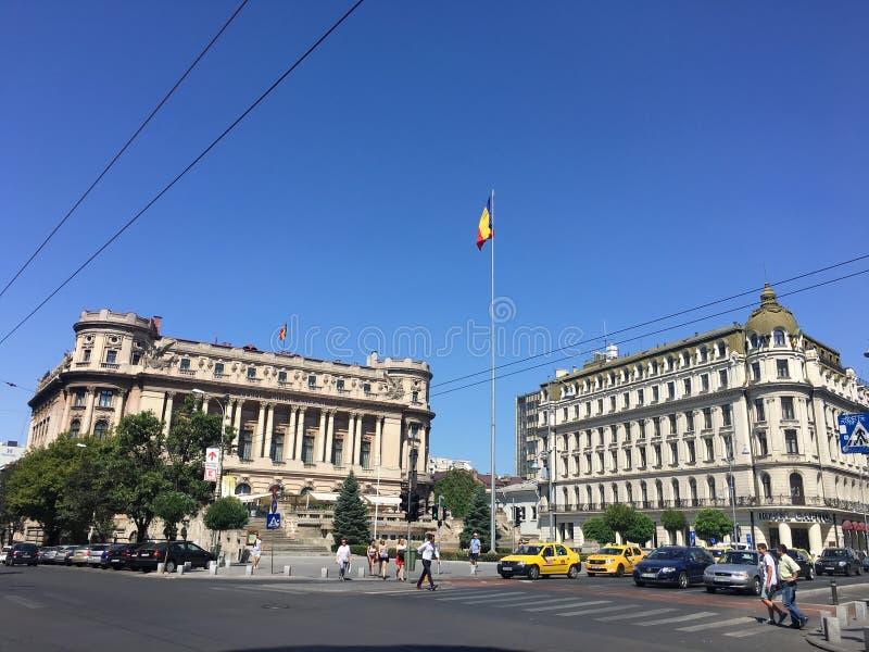 Bucharest editorial stock photo. Image of city, romania - 94577283