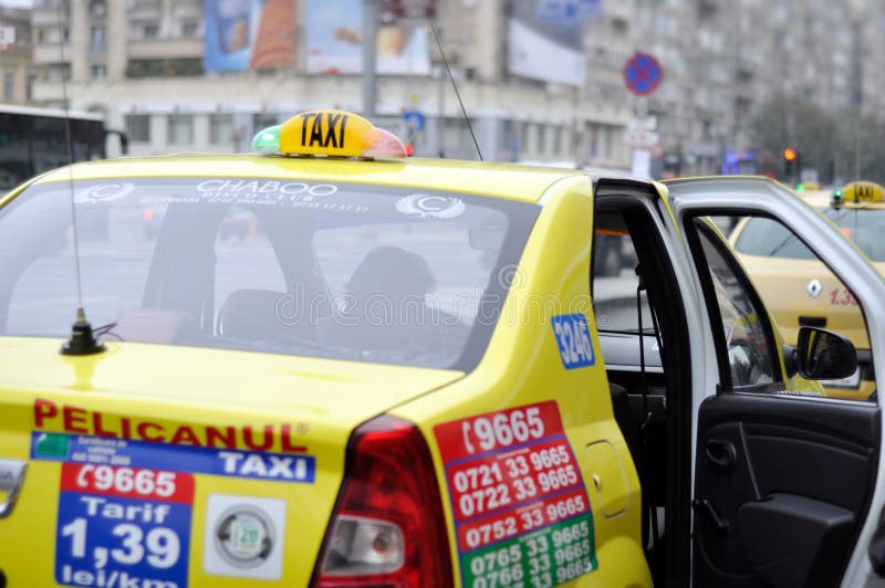 Bucharest taxi editorial image. Image of bucharest, vehicle - 34454825