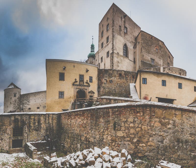 Buchlov Castle in Southern Moravia Stock Image - Image of czech ...