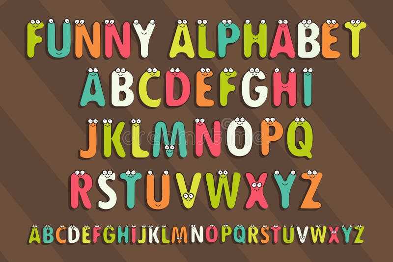 Buchstabe-Alphabet Für Kinderbildung Stock Abbildung - Illustration von ...