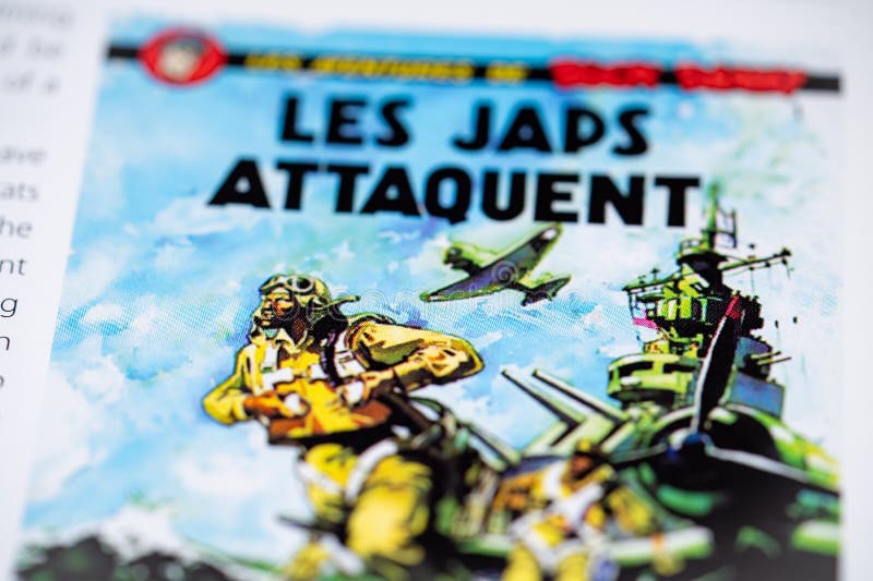 Buck Danny from a Comic Book. Editorial Photography - Image of villain ...