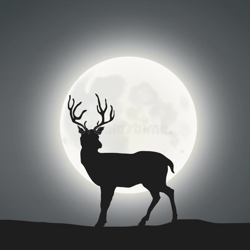 Buck Moon Stock Illustrations – 209 Buck Moon Stock Illustrations ...