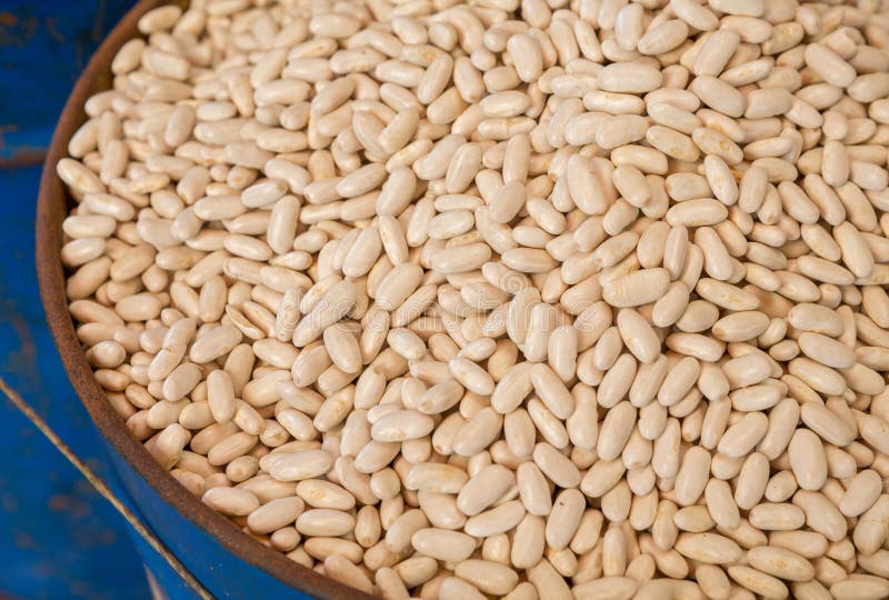 Bucket of beans stock photo. Image of closeup, selective - 28654472