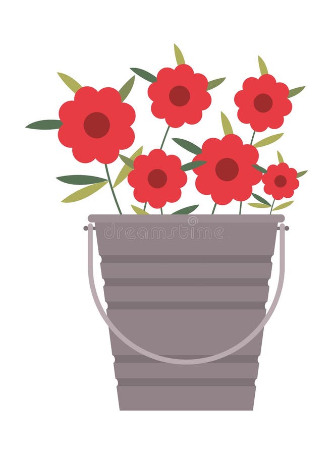 Wedding Rose Flowers Bucket Stock Illustrations – 84 Wedding Rose ...