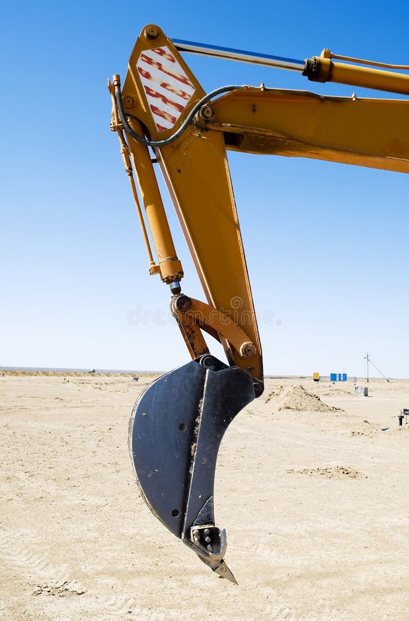 Bucket of bulldozer stock image. Image of bull, ground - 25534051