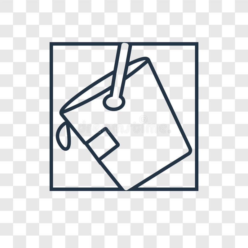 Empty Bucket Icon Vector Isolated on White Background, Empty Bucket ...