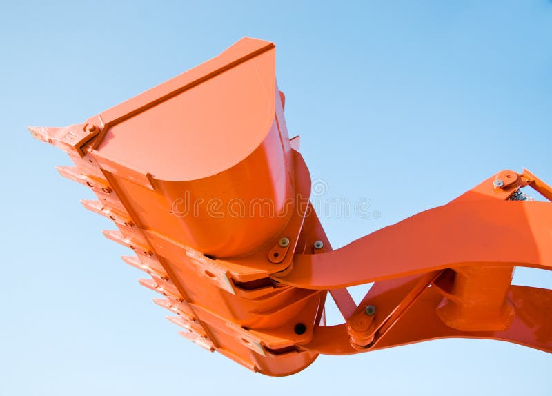 Bucket of Earthmover stock photo. Image of tractor, digger - 5866208
