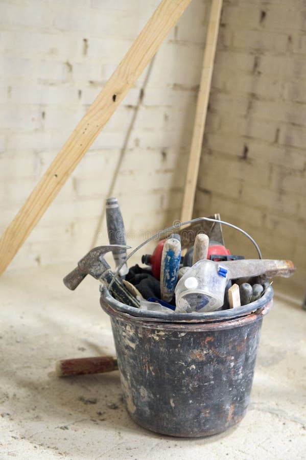 Equipment for Construnction Stock Image - Image of tools, safety: 29857273