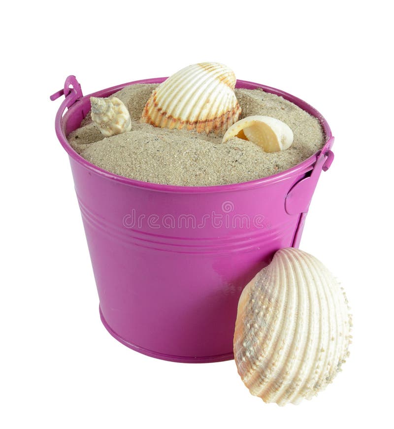 Bucket stock image. Image of voyage, fulled, sand, symbol - 42216797
