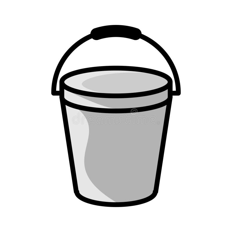 Bucket Icon Vector Design Template Basic RGB Stock Vector ...