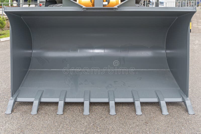 Bucket Loader Toy Car on White Background Stock Image - Image of ...