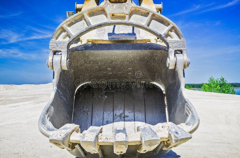 Bucket stock image. Image of transport, arrow, production - 197484469