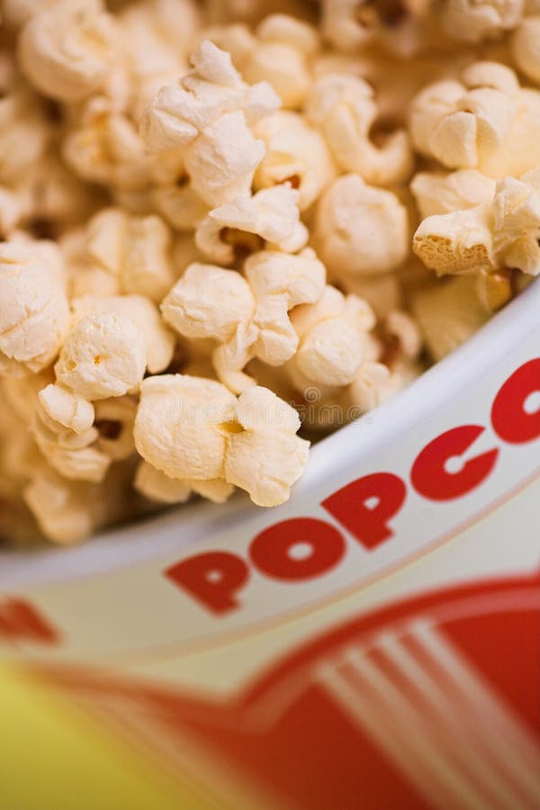 Bucket of popcorn stock image. Image of nightlife, food - 12654055