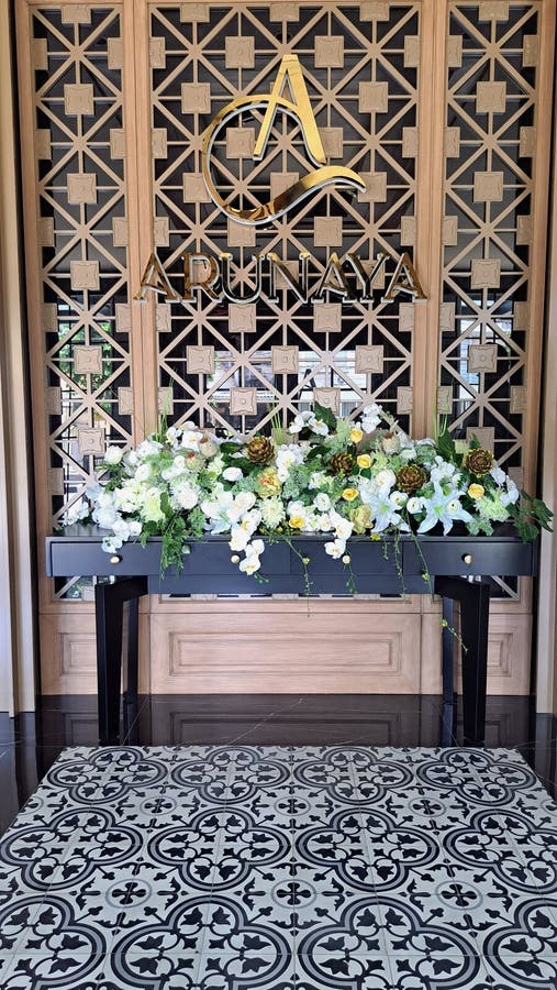 The Bucket Room with Gold Accent Stock Photo - Image of room, bucket ...