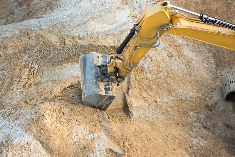 Bucket_sand stock photo. Image of digging, field, earth - 178981174