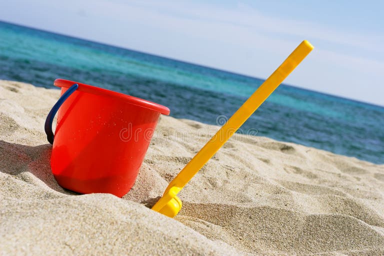 Bucket and spades stock photo. Image of vacation, ocean - 902208