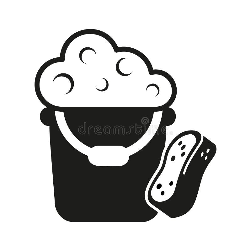 Car Wash Bucket Sponge Stock Illustrations – 396 Car Wash Bucket Sponge ...