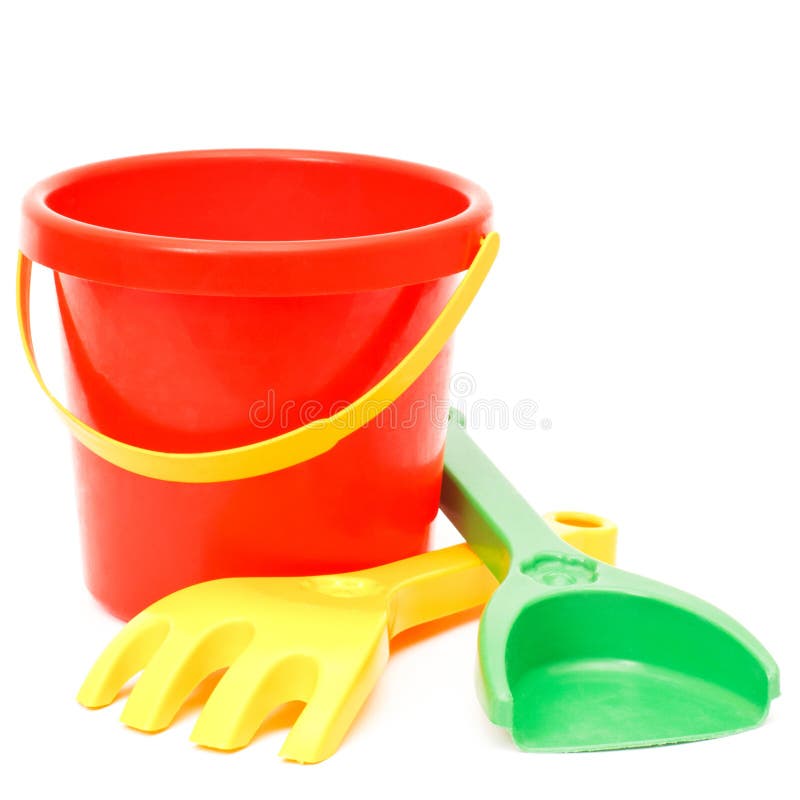 Bucket n Spade stock photo. Image of travel, play, tools - 15060982