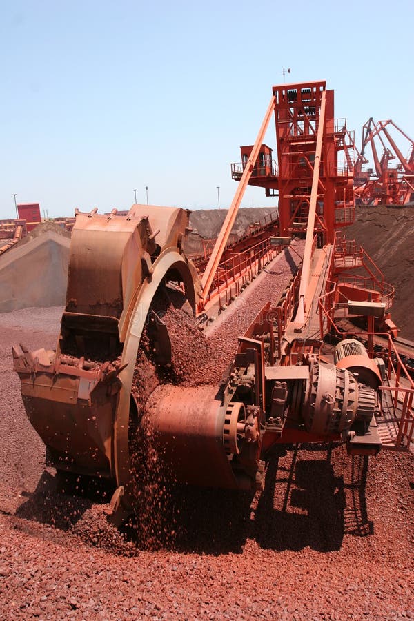 Bucket wheel excavator stock image. Image of heavy, excavator - 29576795