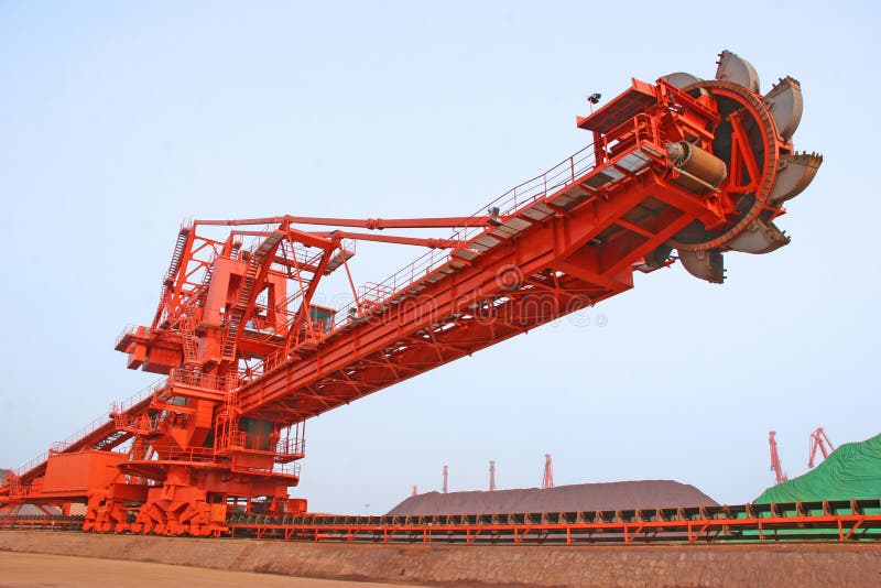 Bucket Wheel stock photo. Image of soil, mining, excavators - 45492974
