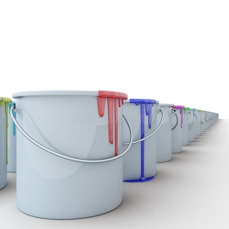 Empty Buckets Stock Illustrations – 607 Empty Buckets Stock ...