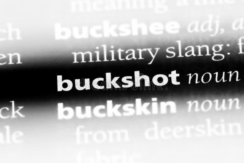 Buckshot stock image. Image of english, paper, info - 114407807