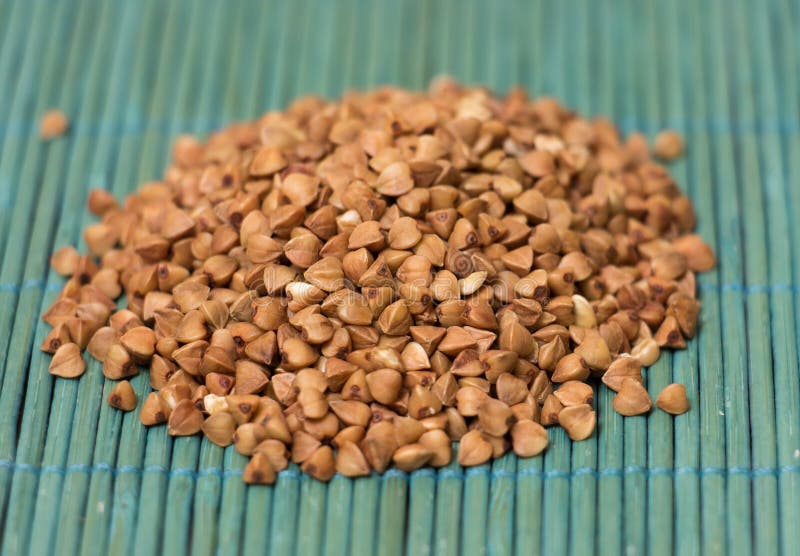 Buckwheat stock photo. Image of eating, food, grain, blue - 66315040