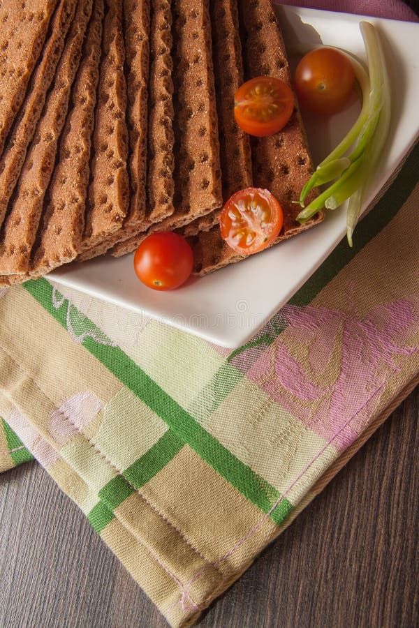 Buckwheat crispbread stock image. Image of healthy, cream - 70392887